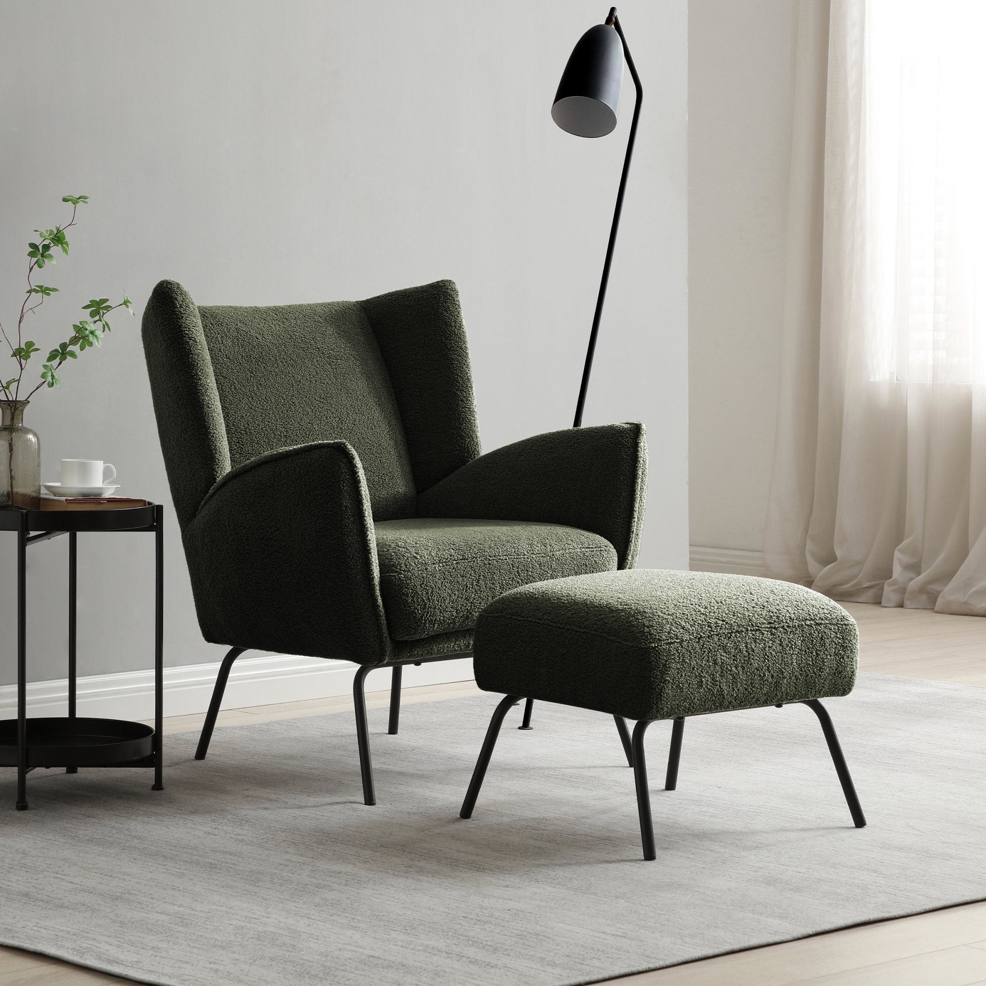 Zenith Accent Chair Footstool Rangers Furnishing Stores